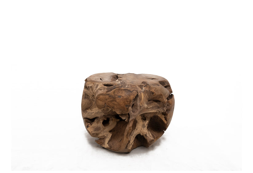 Teak Root Ball Side Table – FROM THE SOURCE